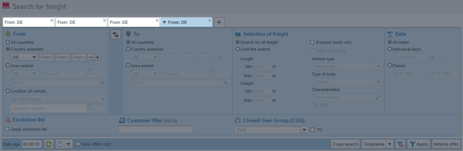 TIMOCOM’s freight exchange has a new user interface