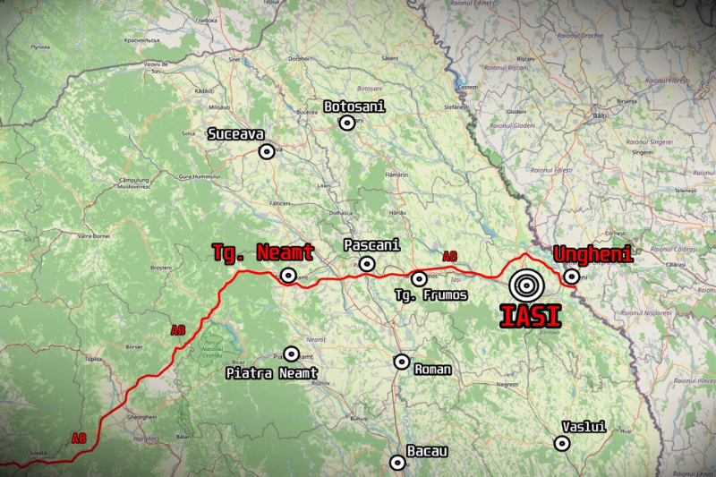 News | Autostrada A8: primul tronson Transilvania-Moldova devine realitate