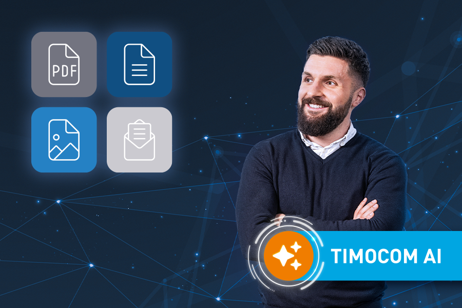 Die Zukunft der Frachteingabe mit TIMOCOM AI – Interview mit David Moog