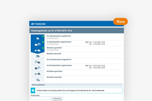 TIMOCOM - the logistics industry marketplace